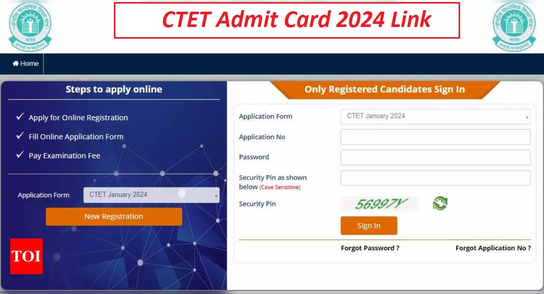 CTET Admit Card 2024 Link, Hall Ticket Download @ctet.nic.in - Smart ...