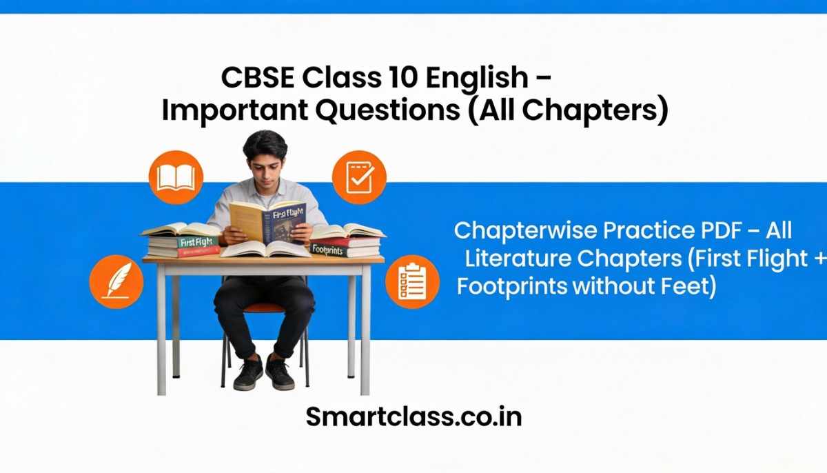 CBSE Class 10 English Important Questions PDF (All 9 Chapters) - Smart ...